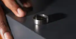 Hybrid - Titanium Ring/Platinum | Hybrid Collection | Enso Rings